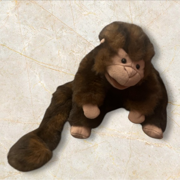 Folkmanis Puppets | Toys | Folkmanis Long Tail Monkey Hand Puppet Toy 9 ...